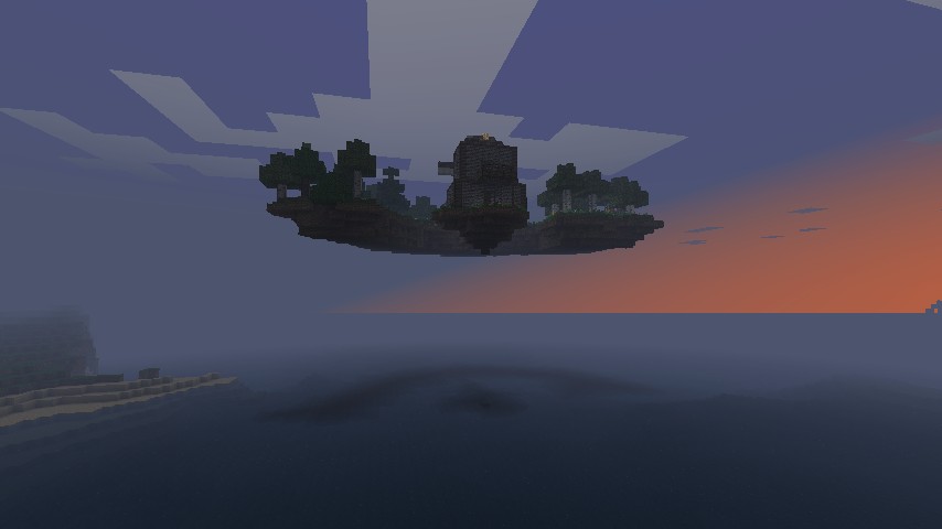 Floating Island Minecraft Map