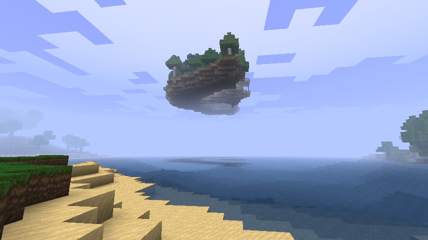 Floating Island Minecraft Map