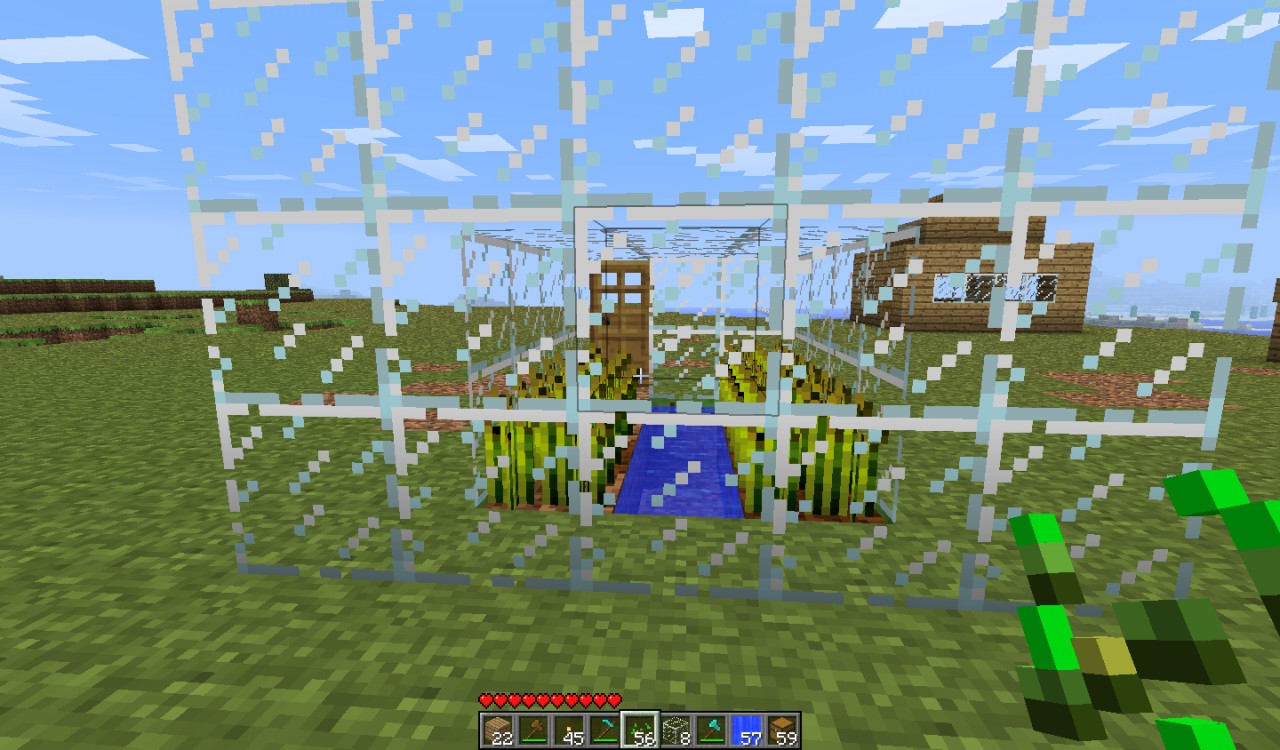 green house Minecraft Map