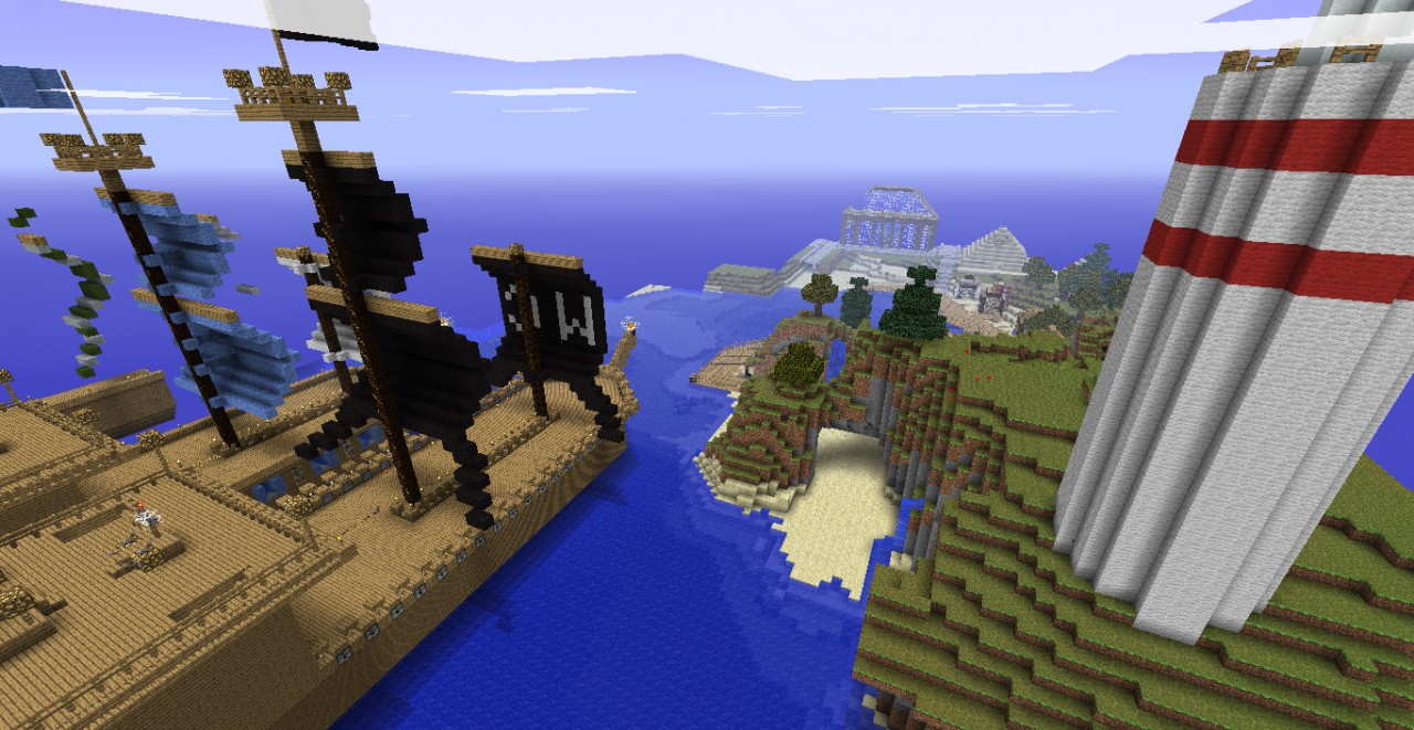 TheBKKingdom Beach and board walk (Server now open) Minecraft Map