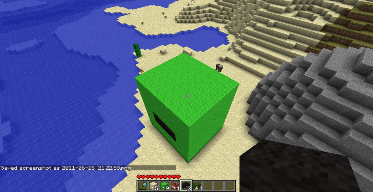Slime Head Minecraft Map