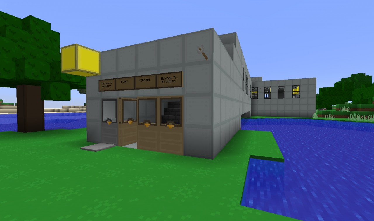 Ferry Terminal Minecraft Map