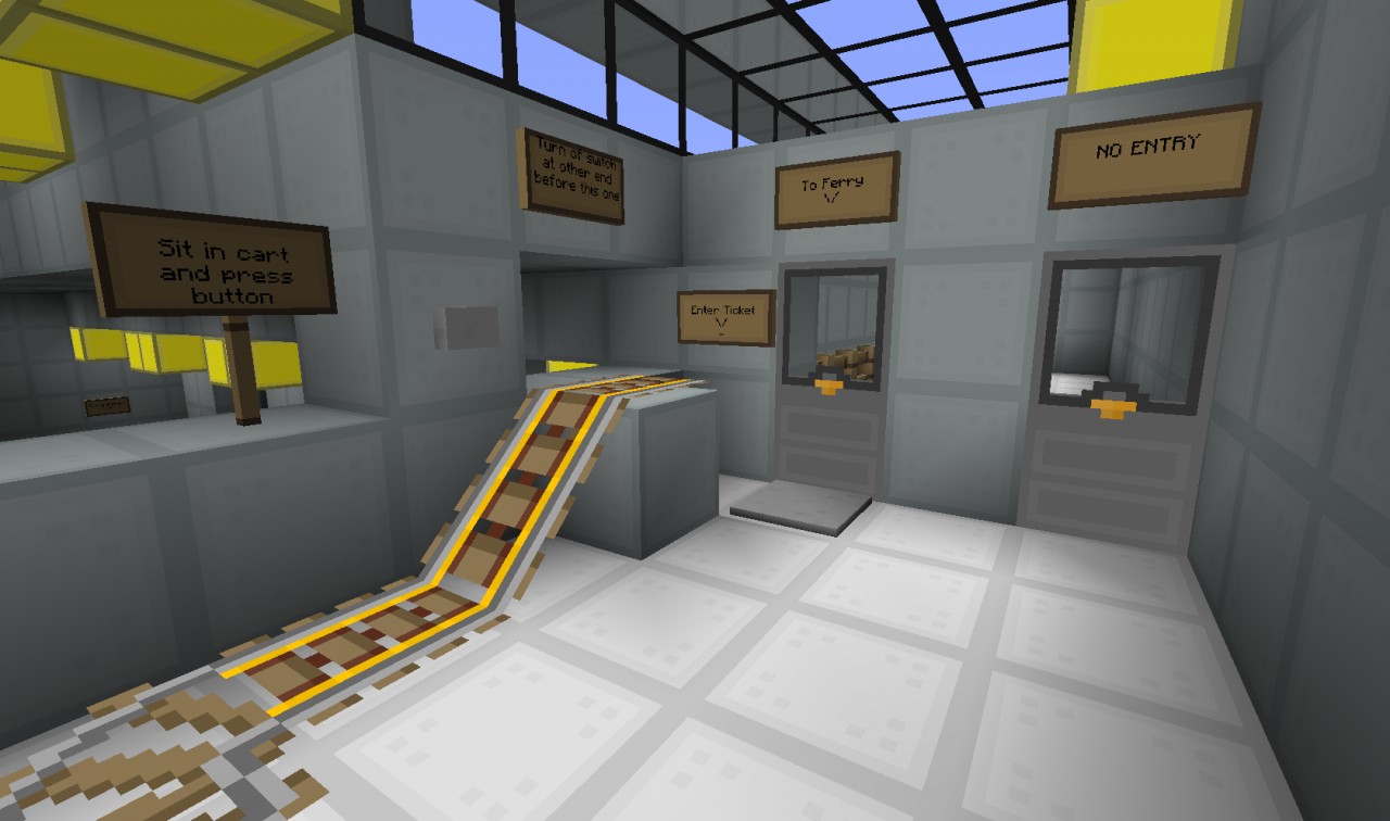 Ferry Terminal Minecraft Map