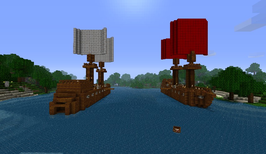 Capture the Boat Minecraft Map