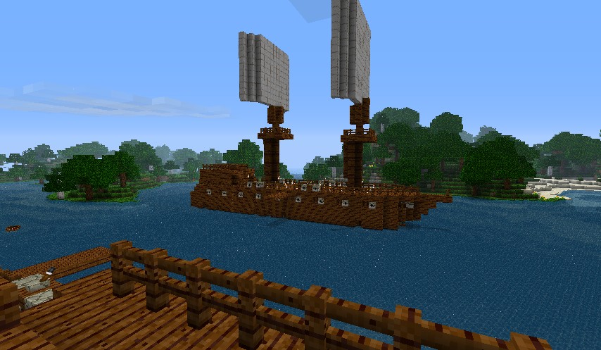 Capture the Boat Minecraft Map