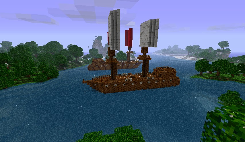 Capture the Boat Minecraft Map