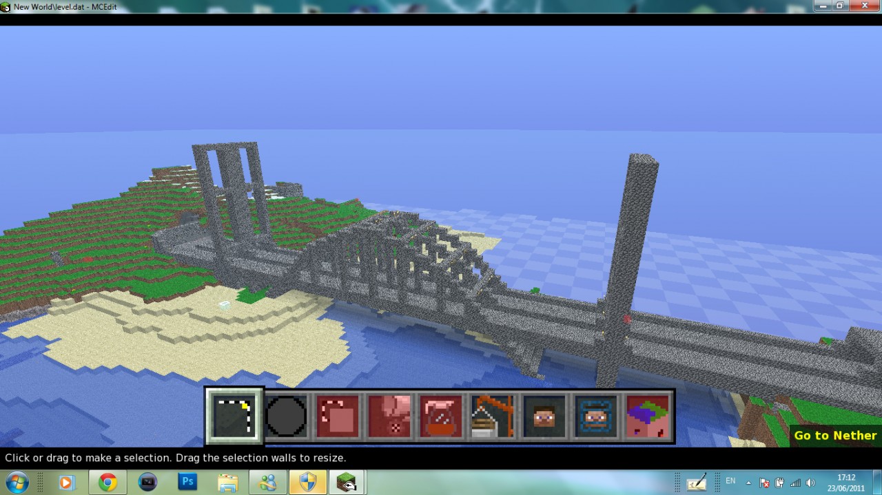 Arc Bridge Minecraft Project
