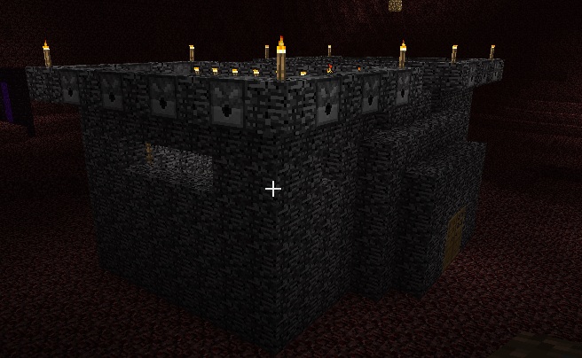 Bedrock Nether Fort Minecraft Map