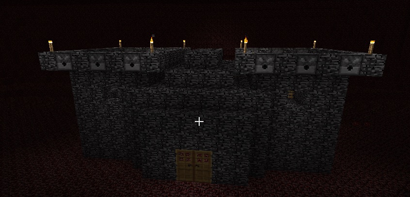Bedrock Nether Fort Minecraft Map