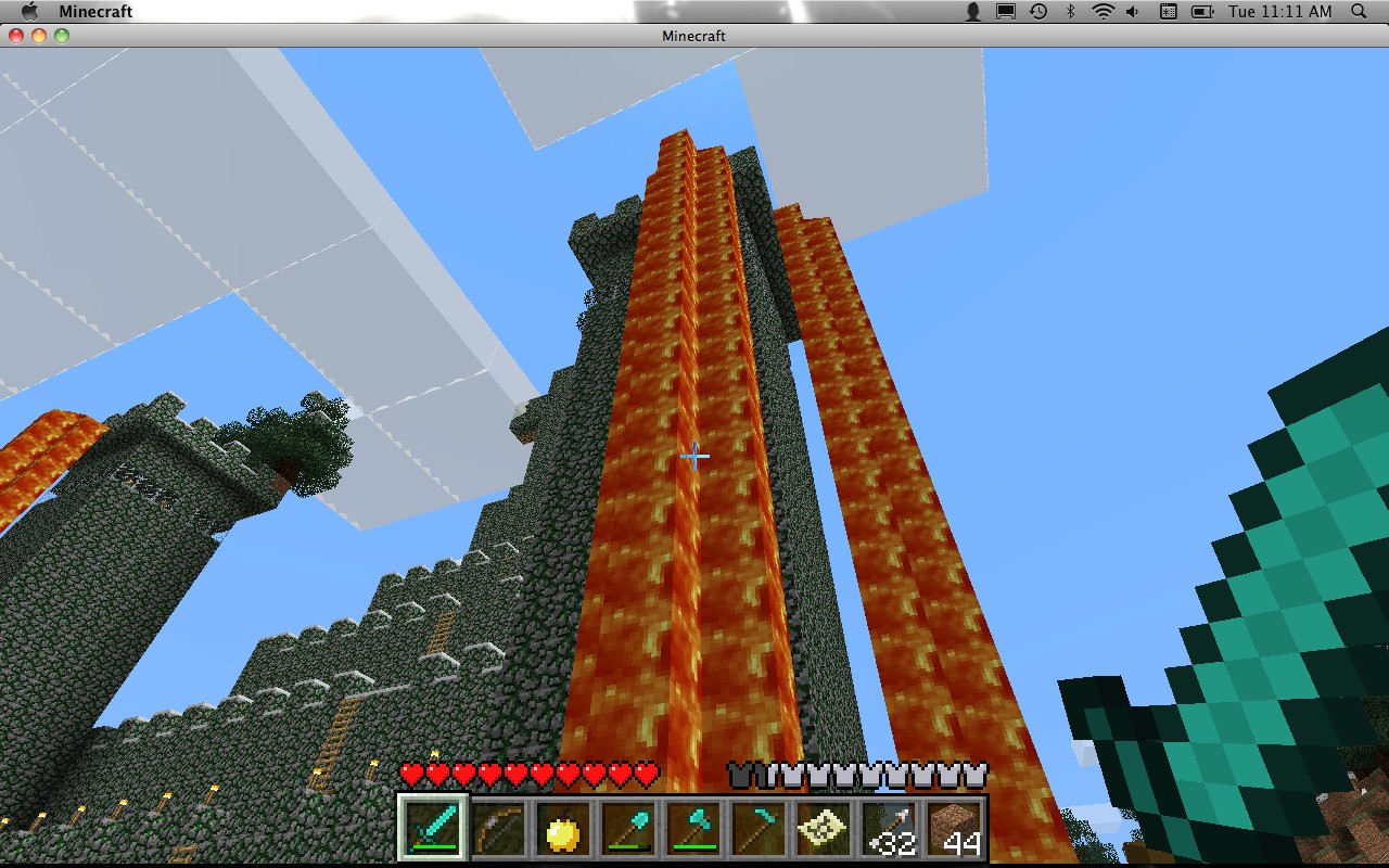 Lava Lake Castle By Matt2851 Minecraft Map