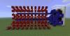 7 segment display display with encoder Minecraft Map