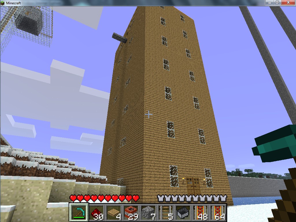 Random wooden house Minecraft Map