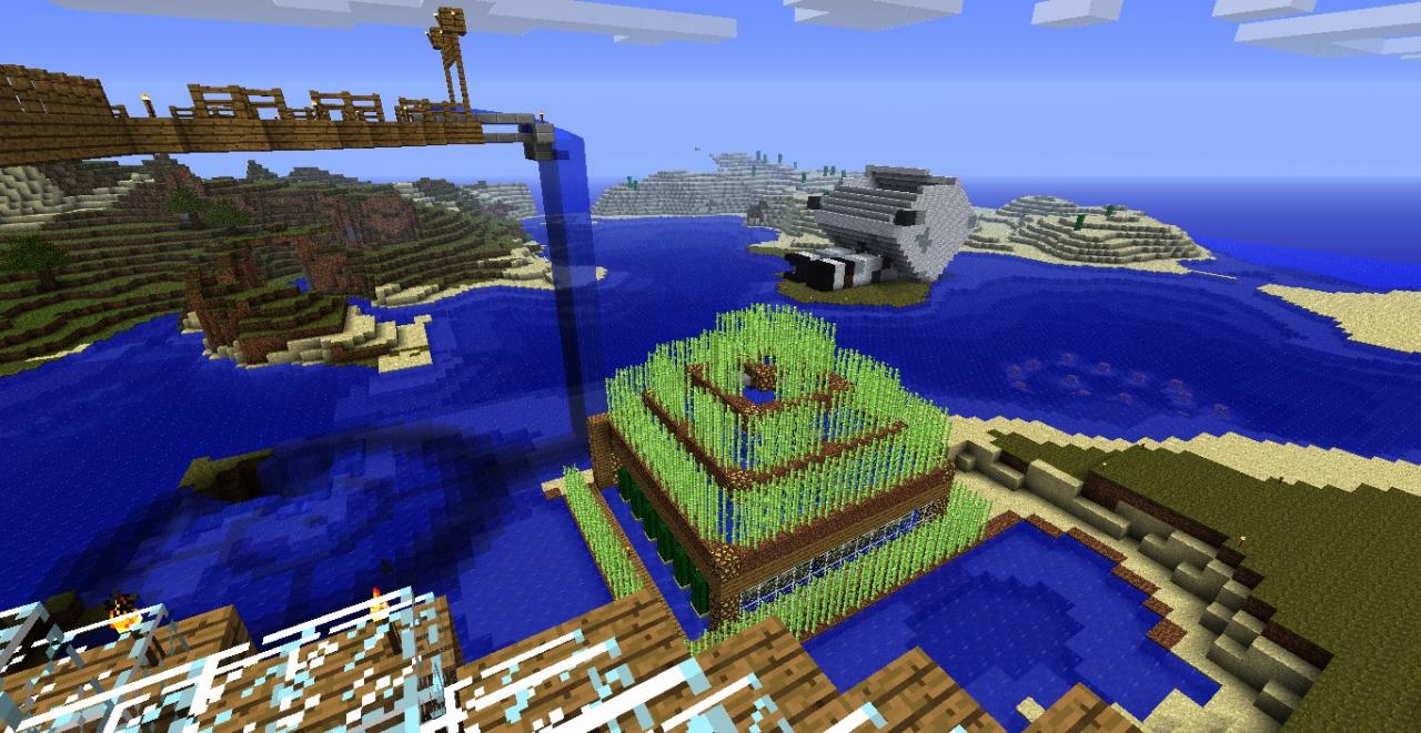 Reed and Cactifarm {Minecraft 4 Life} Minecraft Map