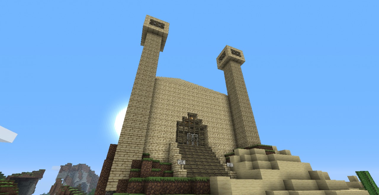 Sandstone Castle Minecraft Map