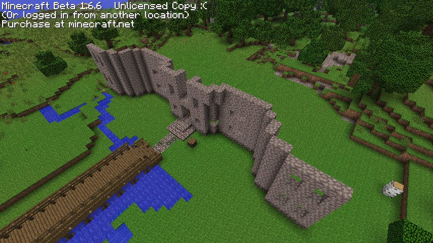Revenge for the Warren (Castle) Minecraft Map