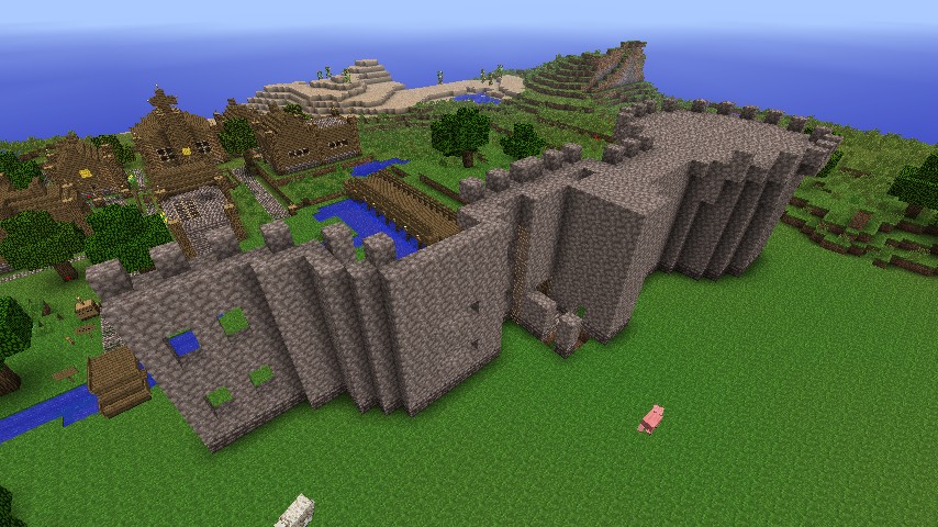 Revenge for the Warren (Castle) Minecraft Map