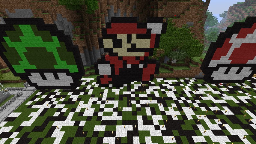 Mario Minecraft Map