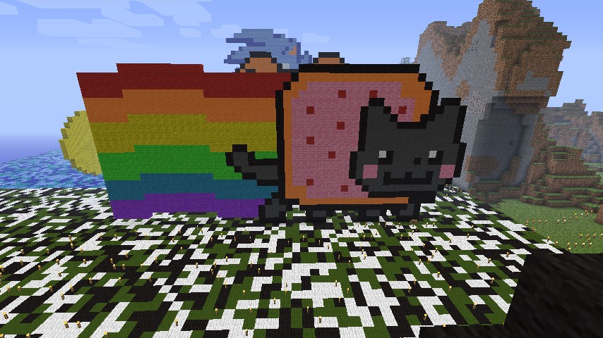 Nyan Cat Minecraft Map