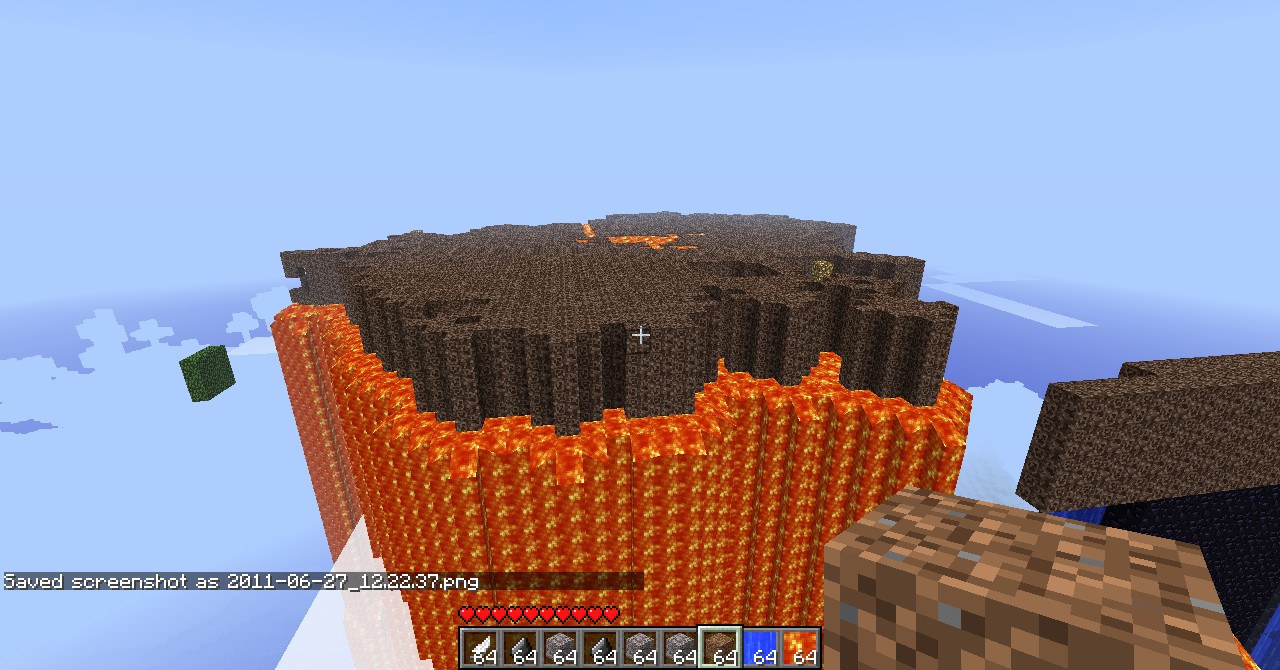 Nether biome-island Minecraft Map