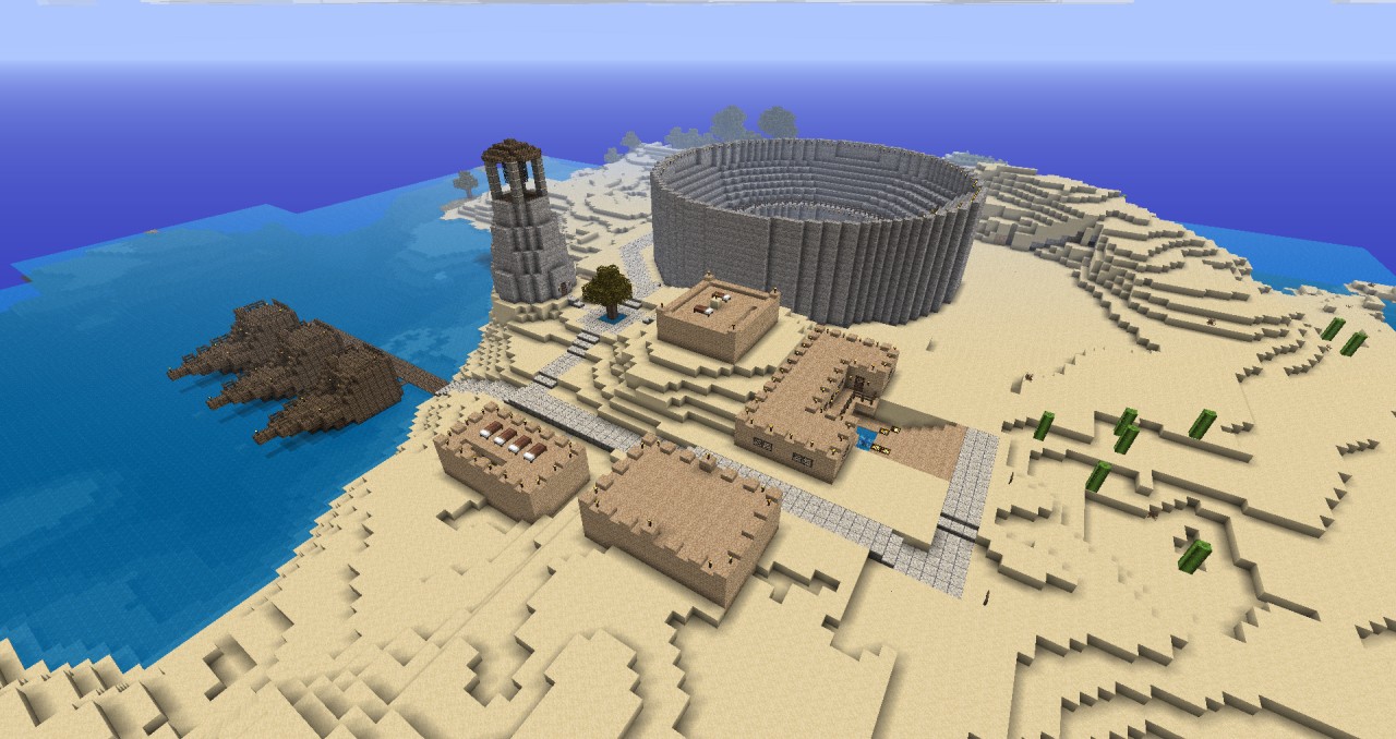 Faymoor (SMP Town) Minecraft Map
