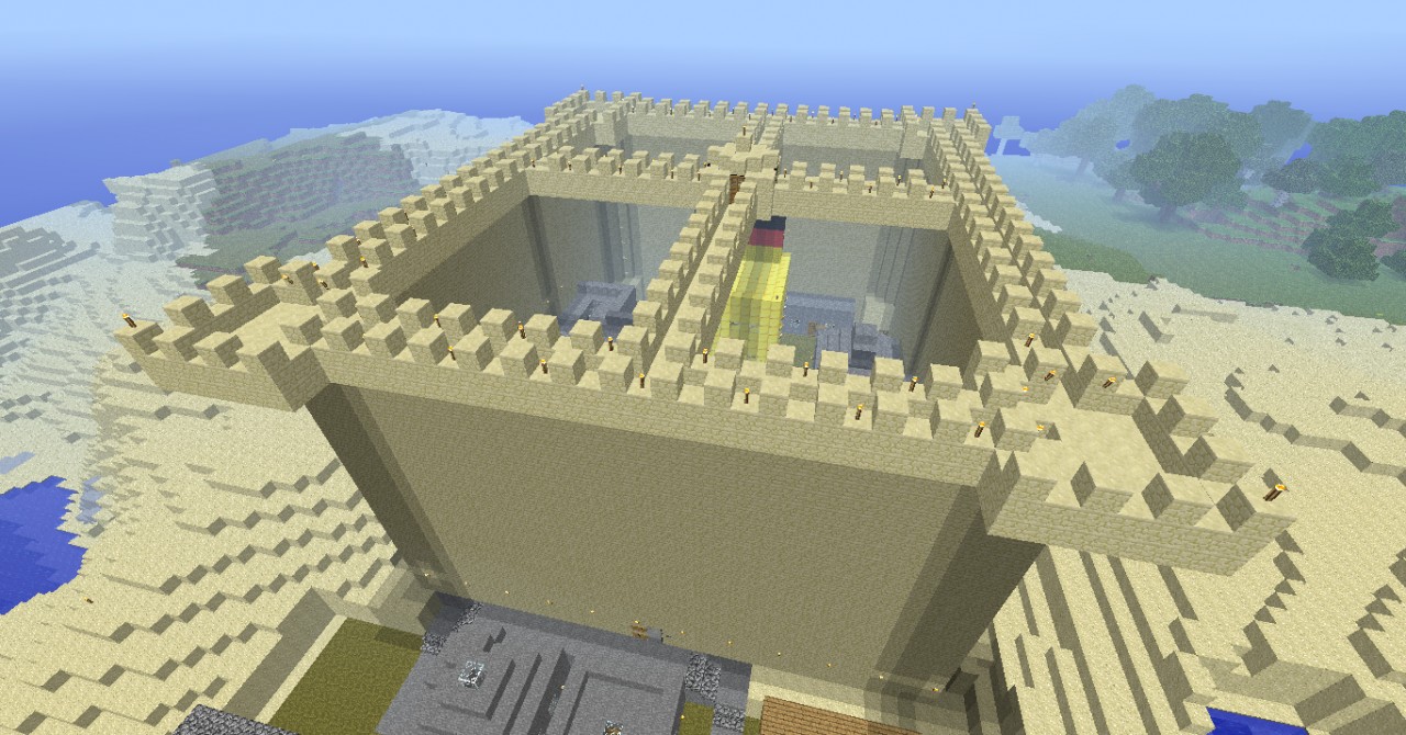 City desert Minecraft Map