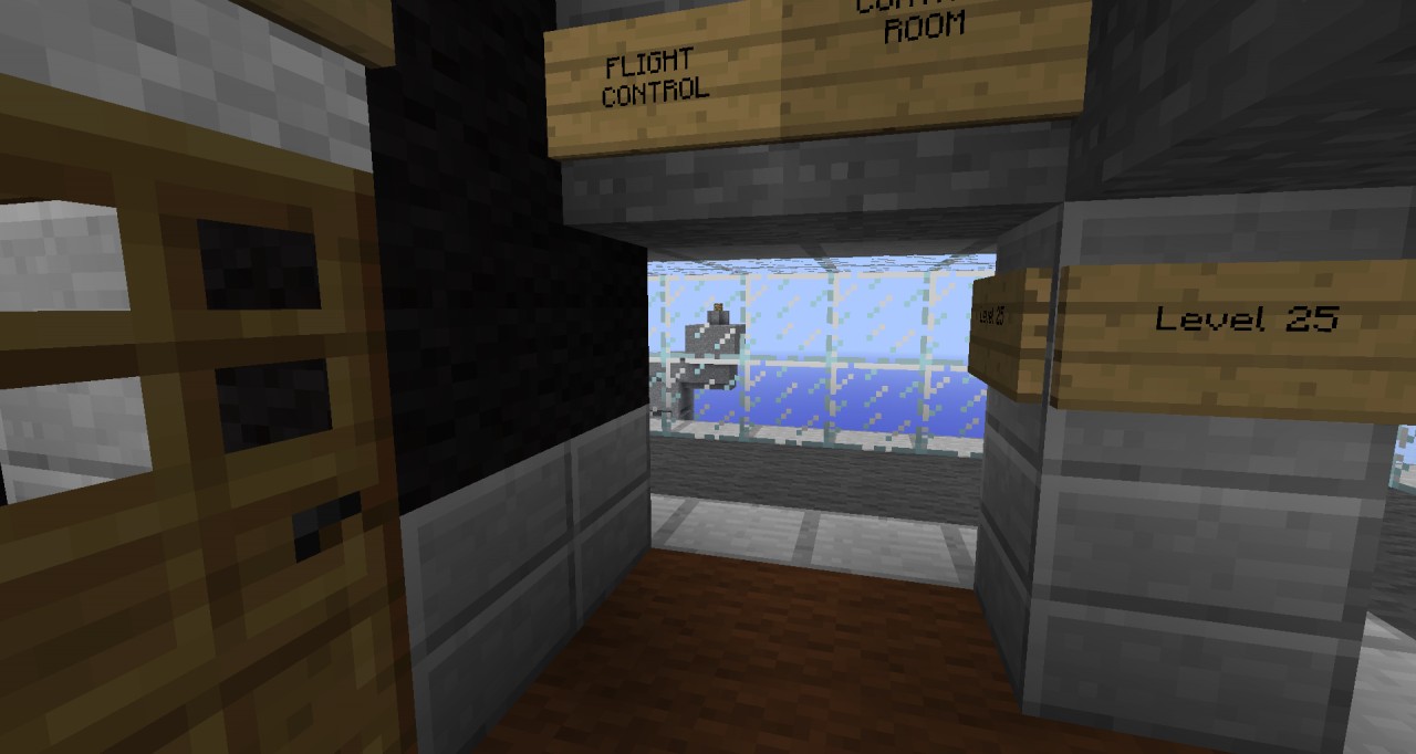 Base - Control Tower - Hotel Minecraft Map