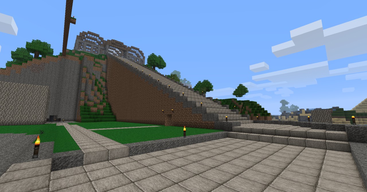 Station concourse Minecraft Map