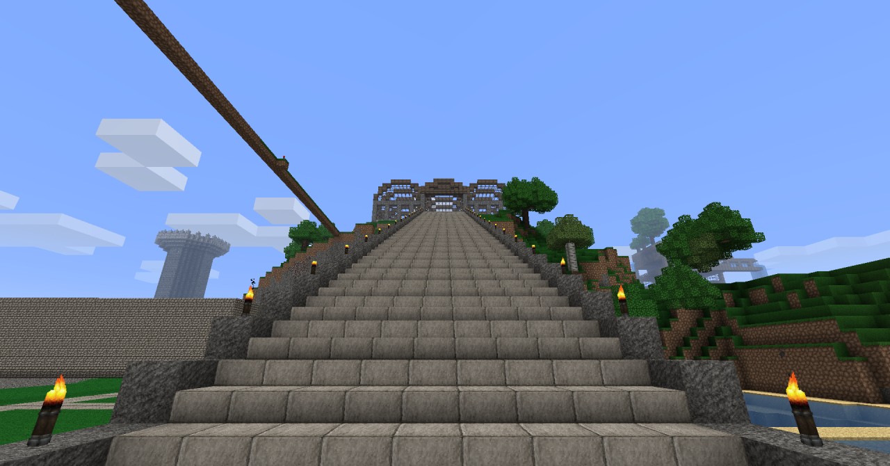 Station concourse Minecraft Map