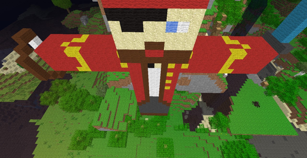 A Sculpture of My Custom Made Minecraft Skin. Minecraft Map