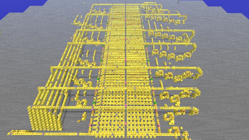 UTD "Titan" 8-Bit Multiplier Minecraft Map
