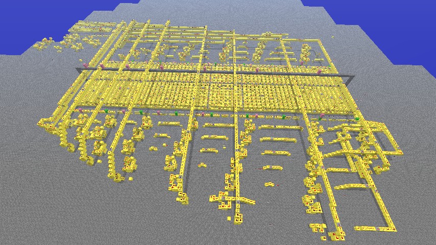 UTD "Titan" 8-Bit Multiplier Minecraft Map