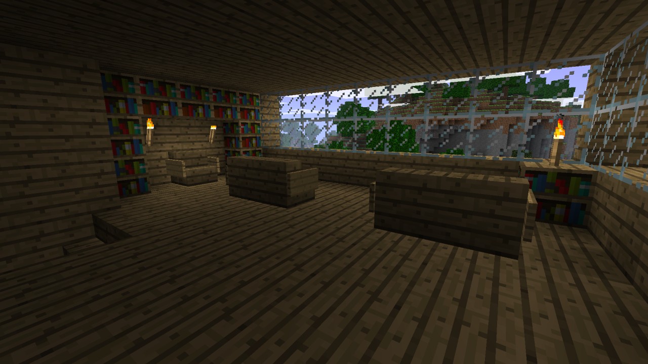 Usiris Cliff House Minecraft Map