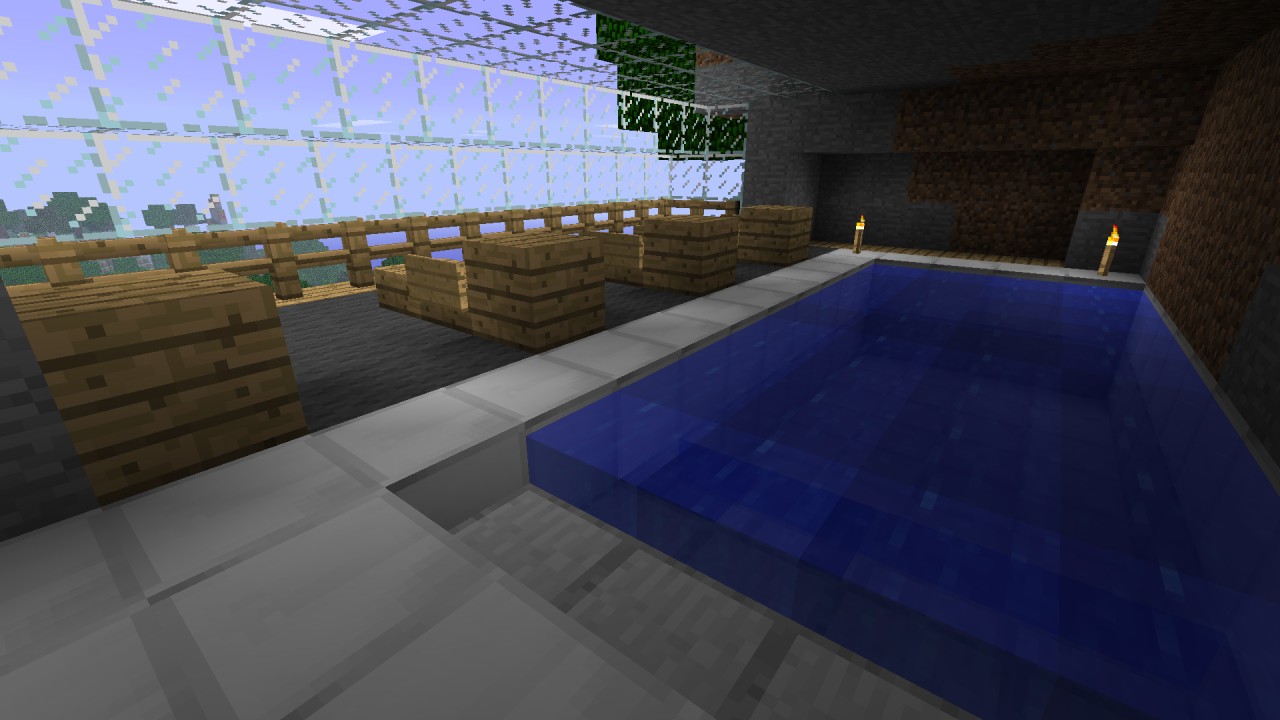 Usiris Cliff House Minecraft Map