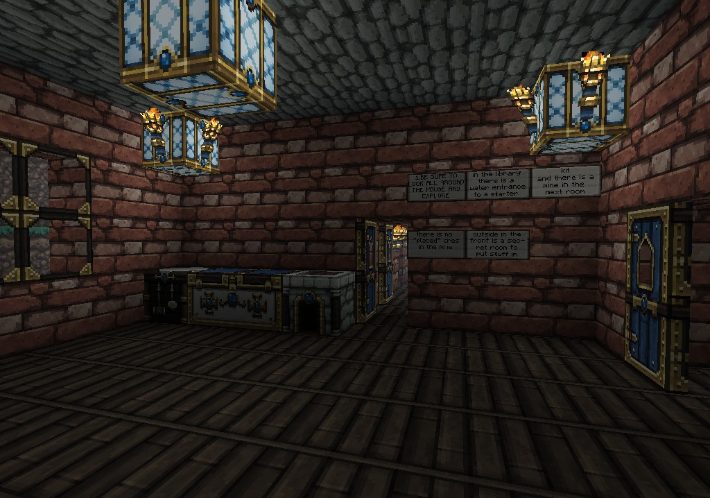 Brick House Minecraft Map