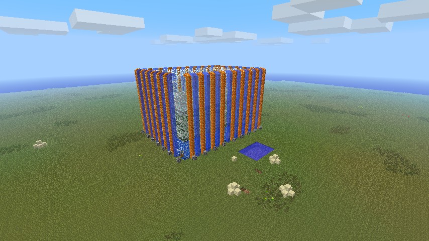 starterhouse +gifts+flat world Minecraft Map