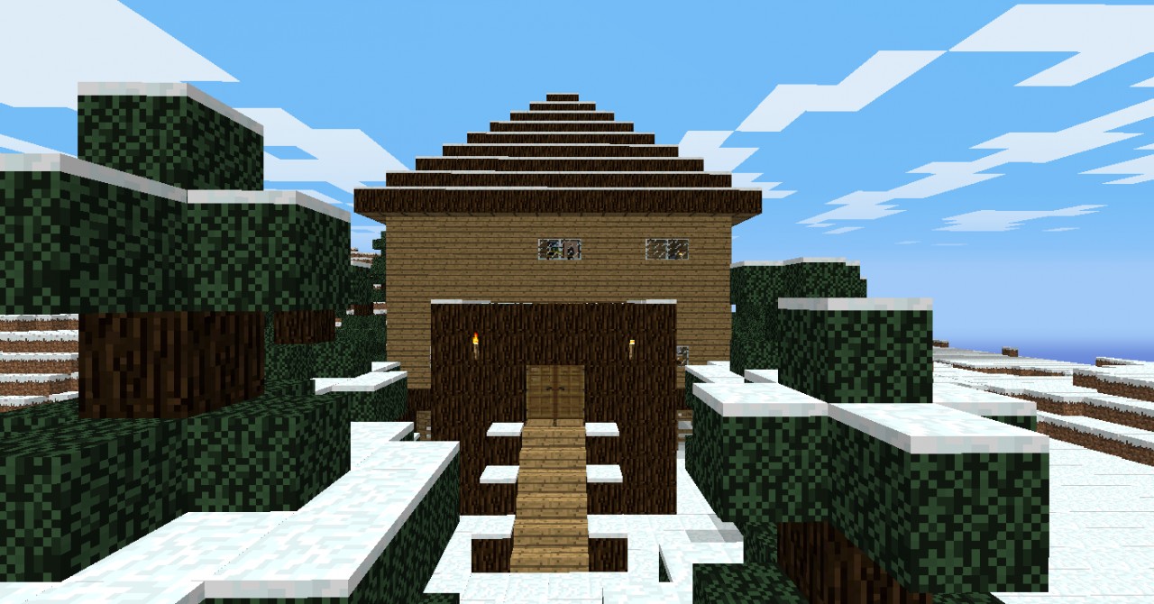 Artic House Minecraft Map