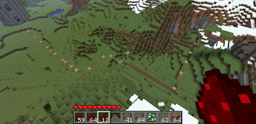 the destruction of a zombie tower Minecraft Map