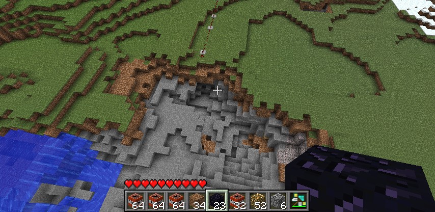 the destruction of a zombie tower Minecraft Map