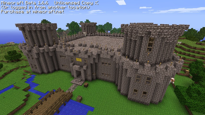 Revenge for the Warren (Castle) Minecraft Map