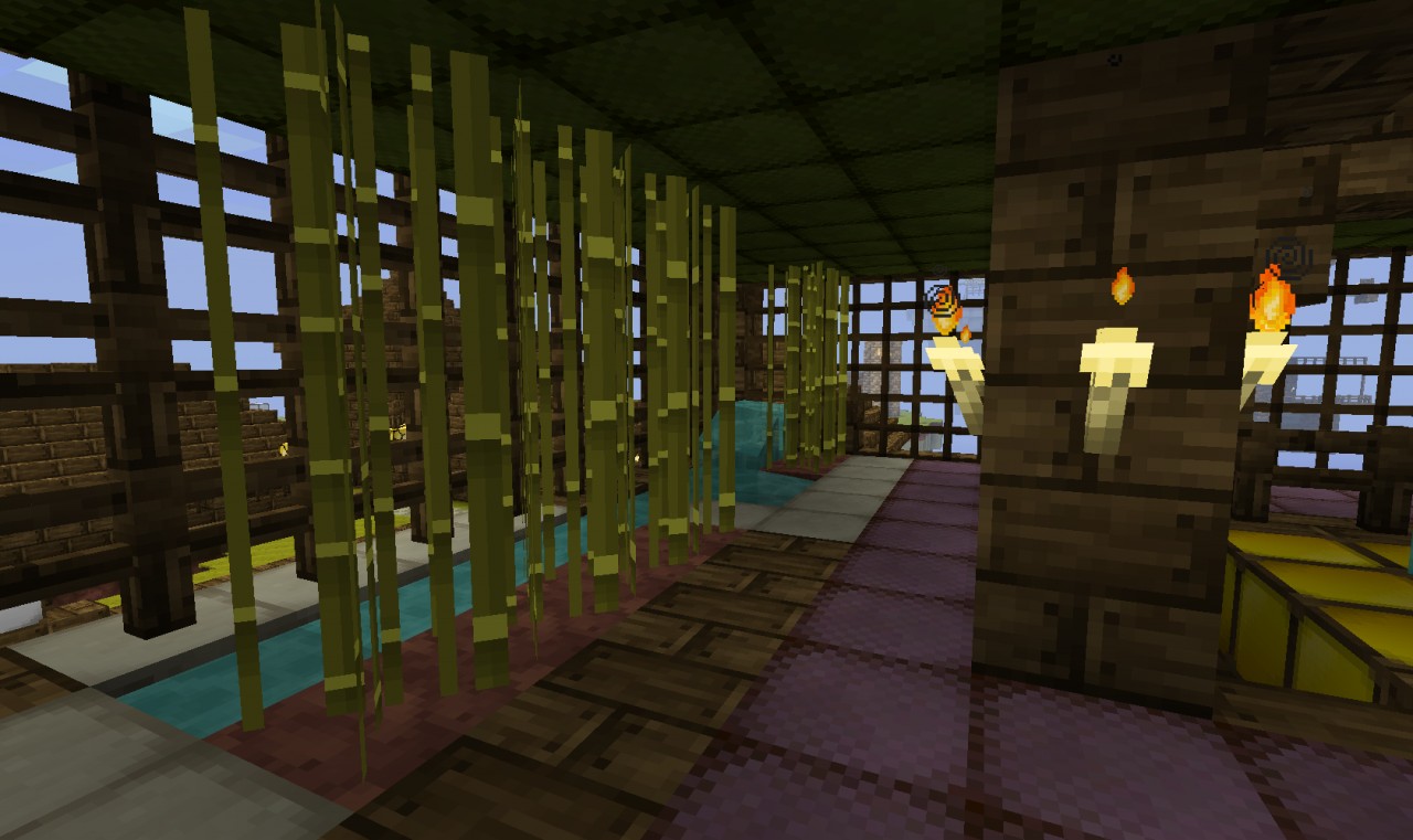 beautiful hotel/resturant Minecraft Map