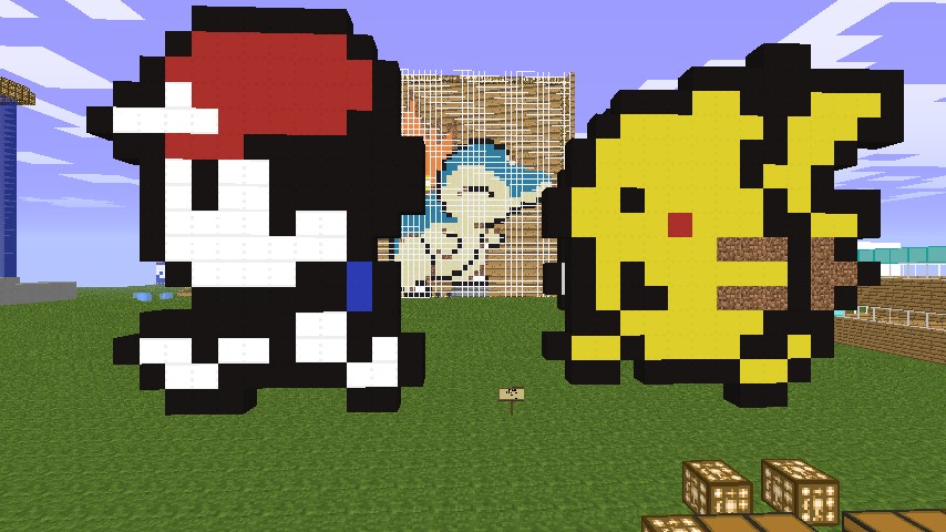 Pokemon Art Minecraft Map