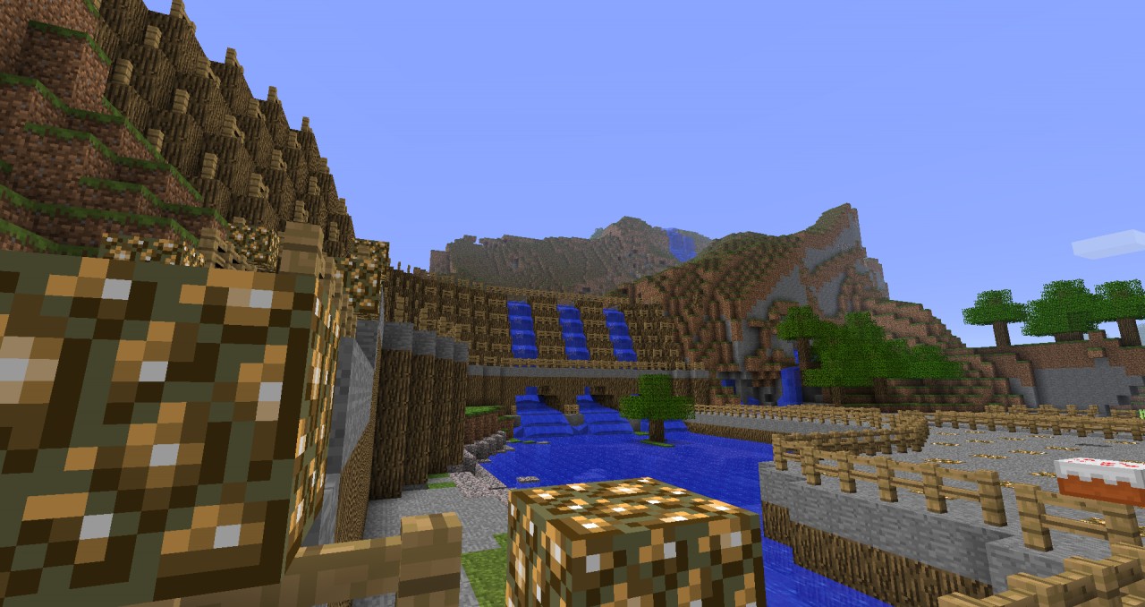 Water dam Minecraft Map