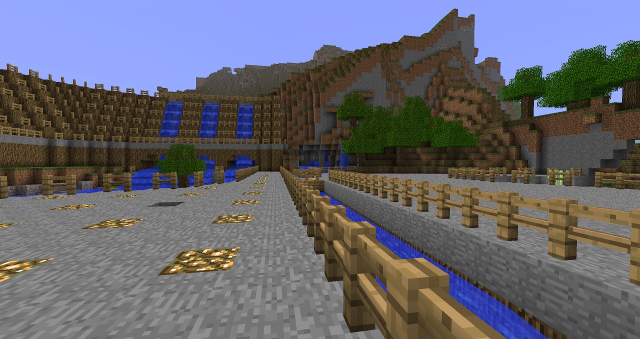 Water dam Minecraft Map