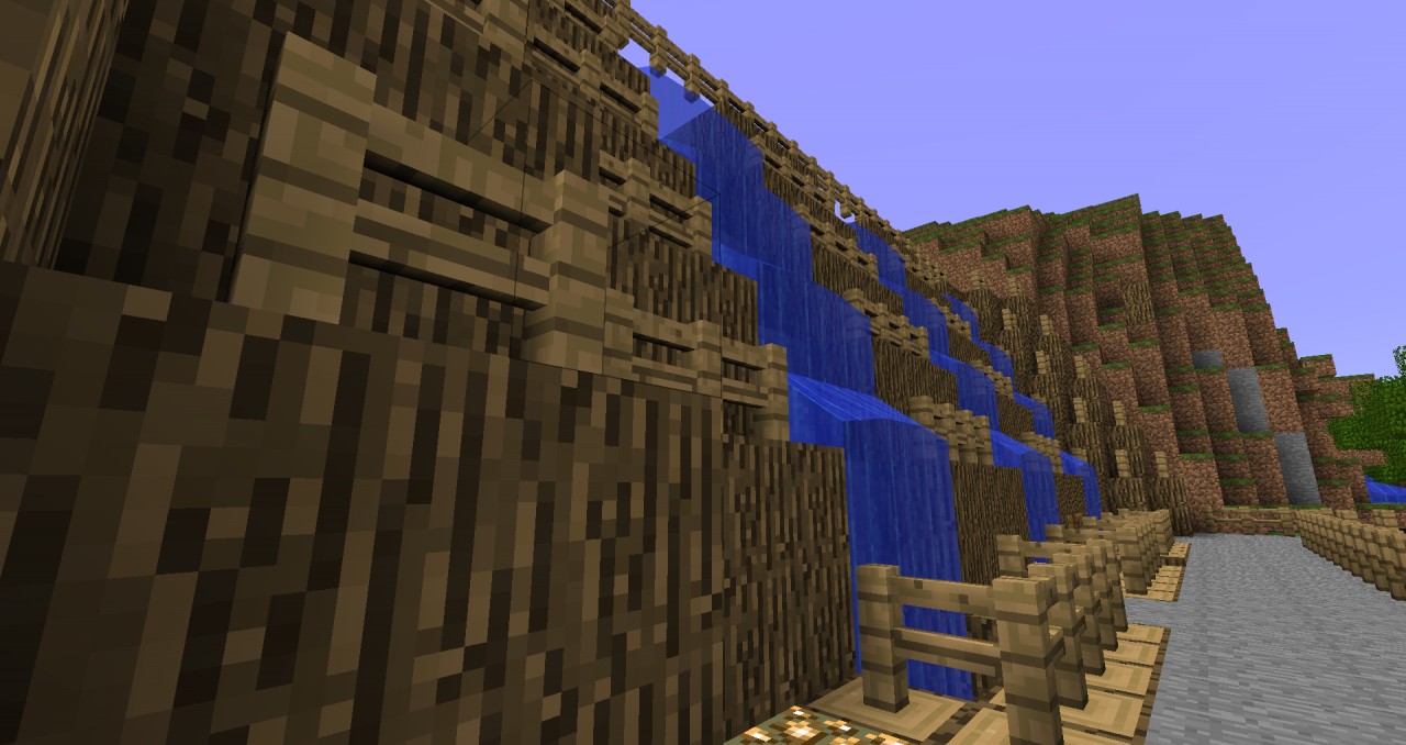 Water dam Minecraft Map