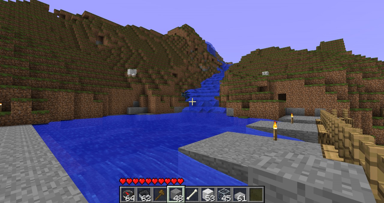 Water dam Minecraft Map