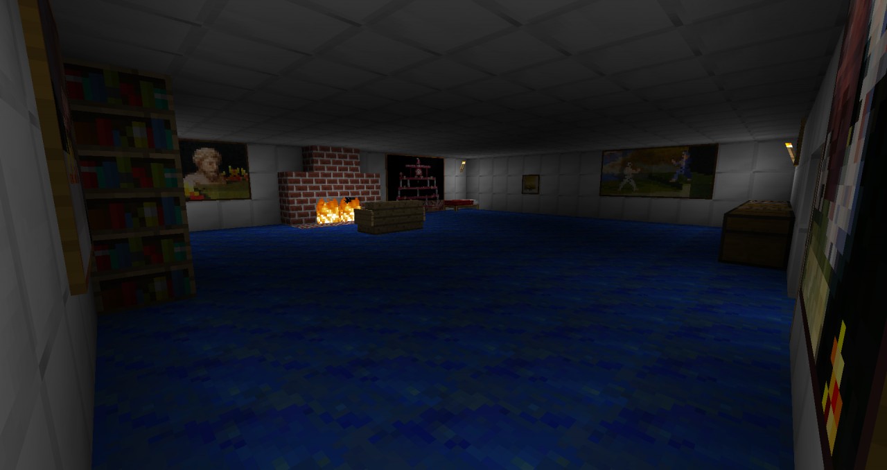 Lava House + my stuff Minecraft Map