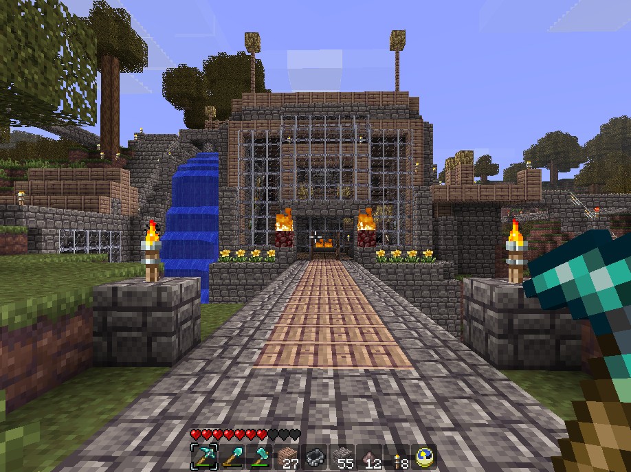 Modern Tree Fort Complex Minecraft Map