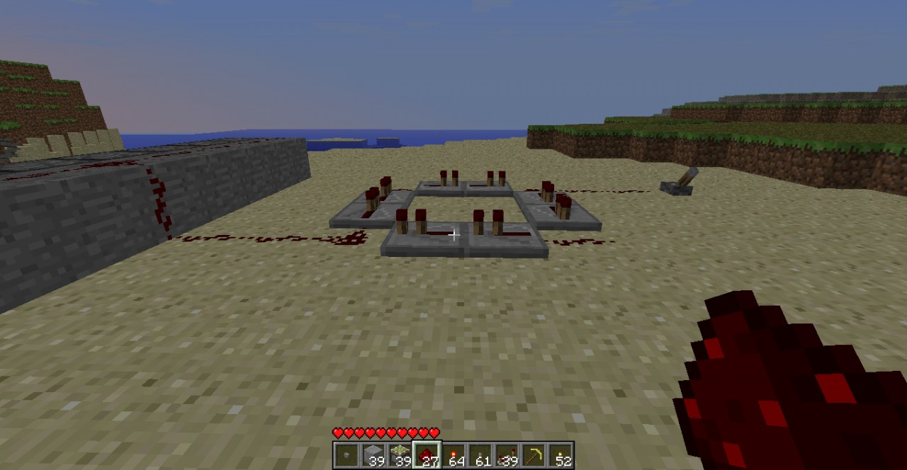 Automated arrow cannon Minecraft Map
