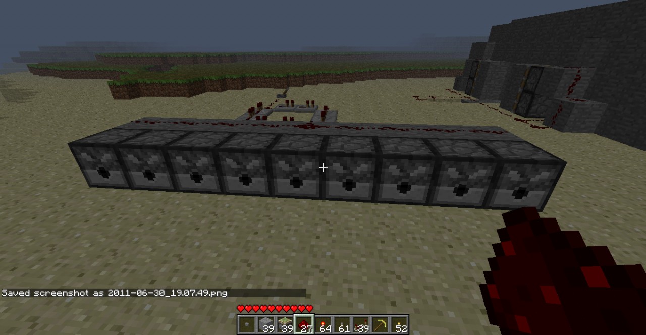Automated arrow cannon Minecraft Map