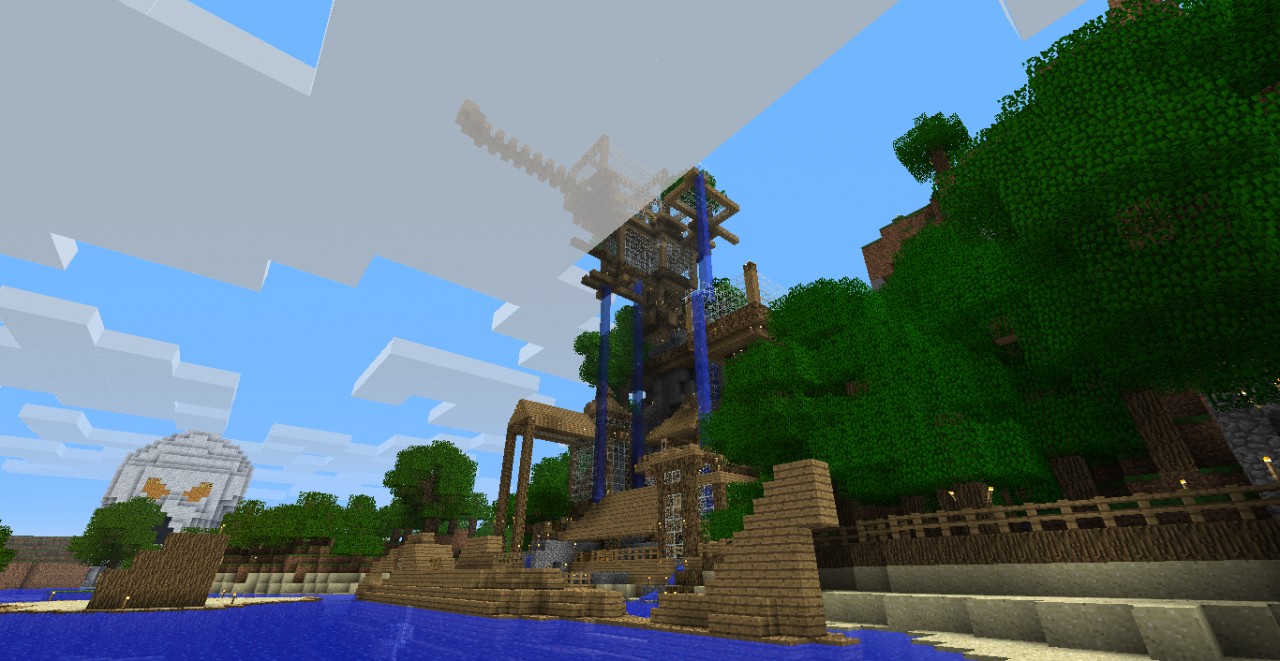 Treehouse Castle Minecraft Map
